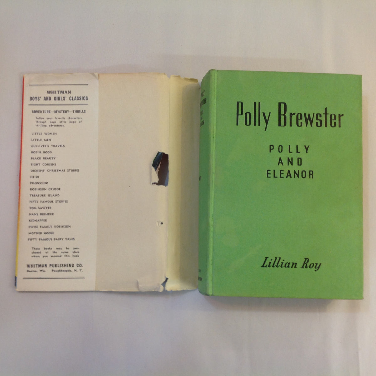 Antique 1922 Hardcover Polly and Eleanor Lillian Elizabeth Roy Whitman – Time Warp, LLC