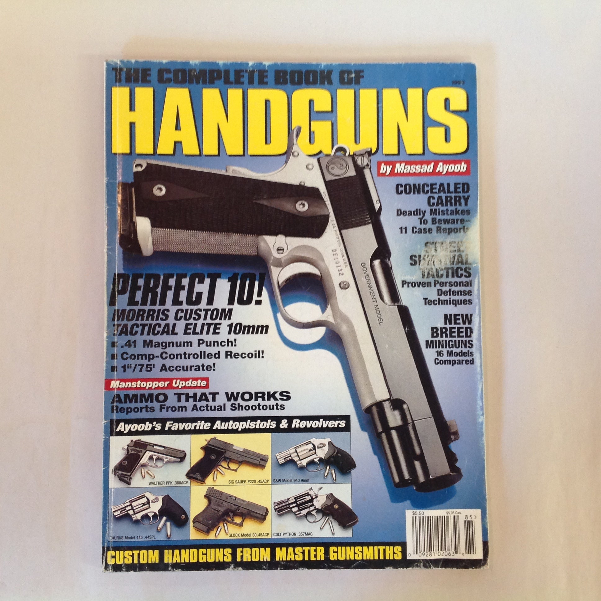 Vintage 1993 Complete Book of Handguns – Time Warp, LLC
