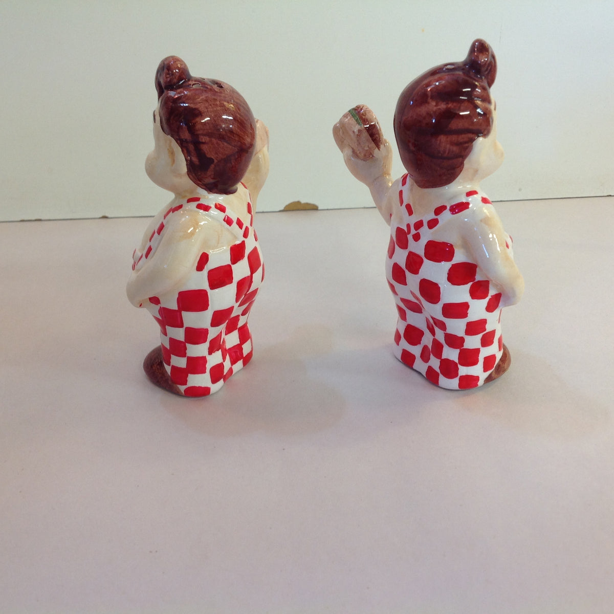 Vintage 1996 NOS Pair 60 Years with Big Boy Elias Bros Restaurant Salt ...