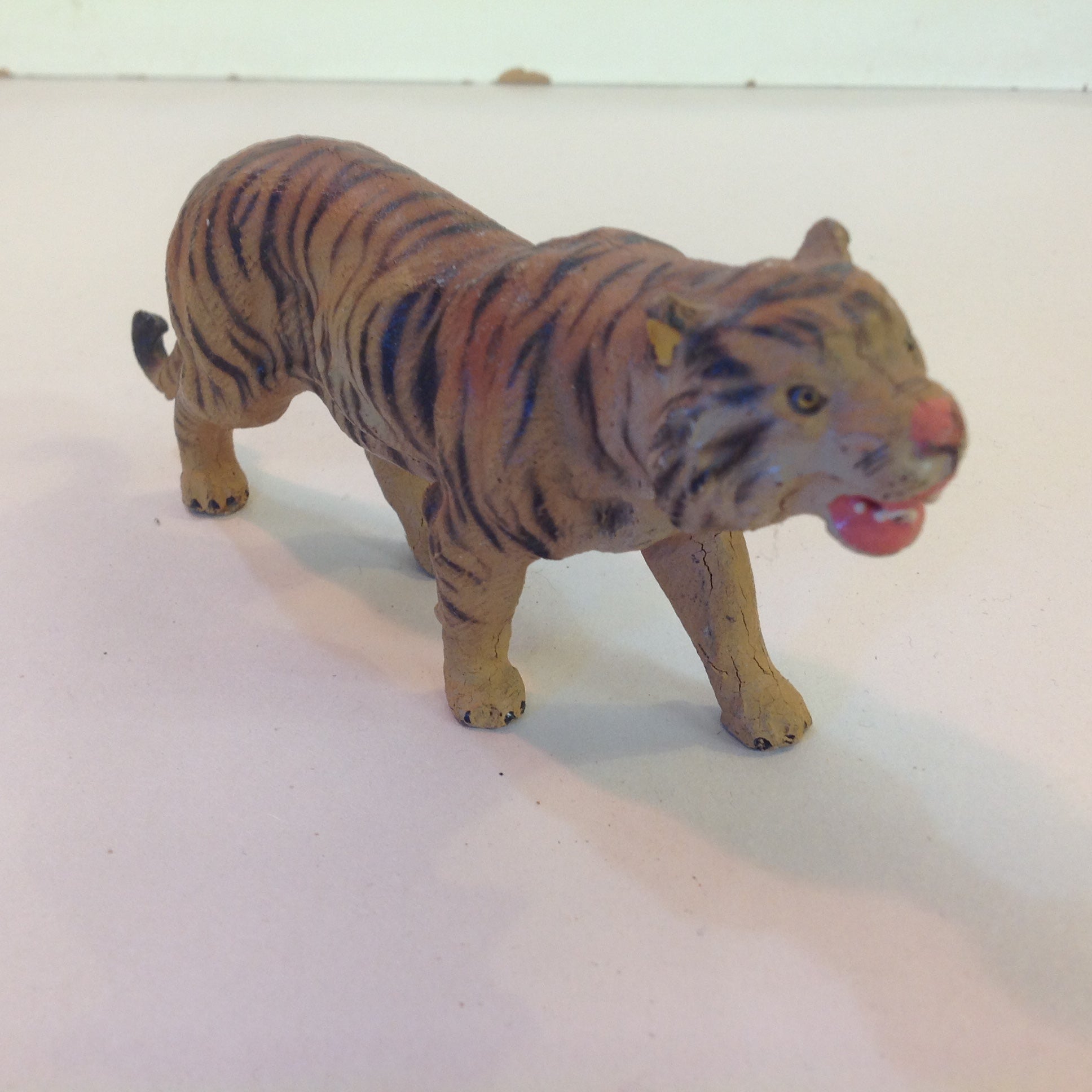 Vintage 1910's-20's Composite Circus Animal Figure Bengal Tiger – Time ...