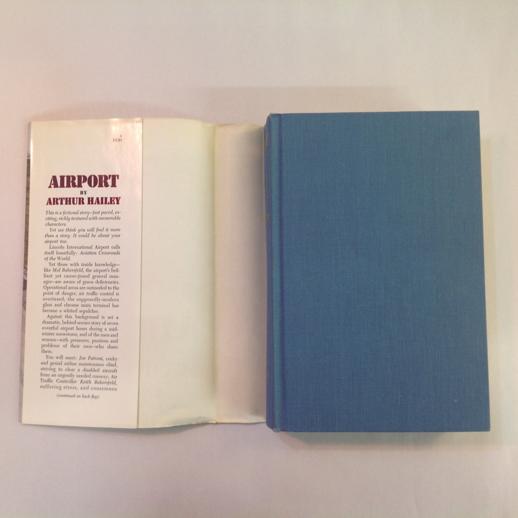 Vintage 1968 Hardcover AIRPORT Arthur Hailey – Time Warp, LLC