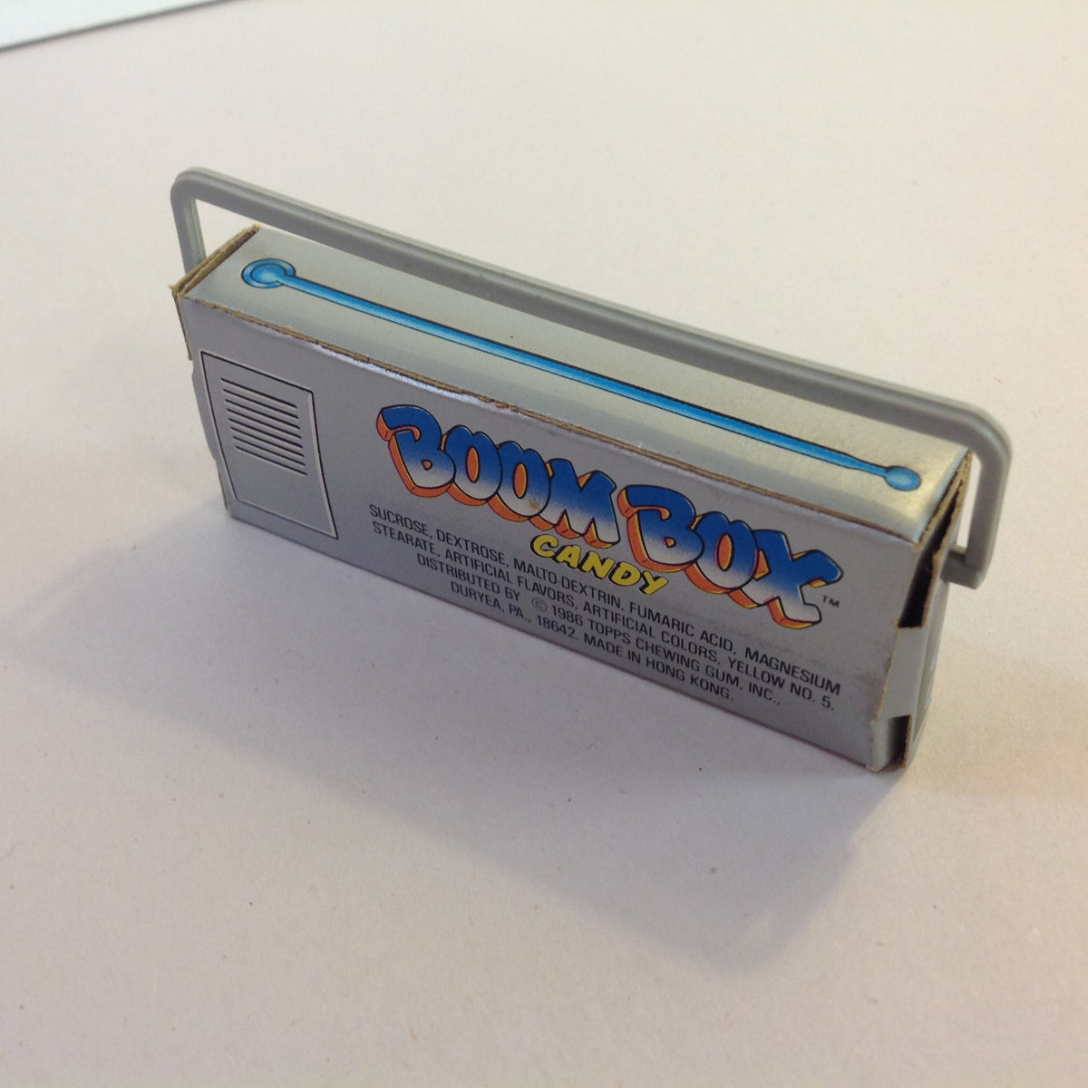 Vintage 1986 NOS Unopened Topps Boom Box Candy Novelty Candy Container ...