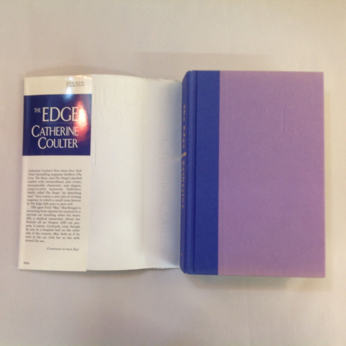Vintage 1999 Hardcover THE EDGE Catherine Coulter – Time Warp, LLC