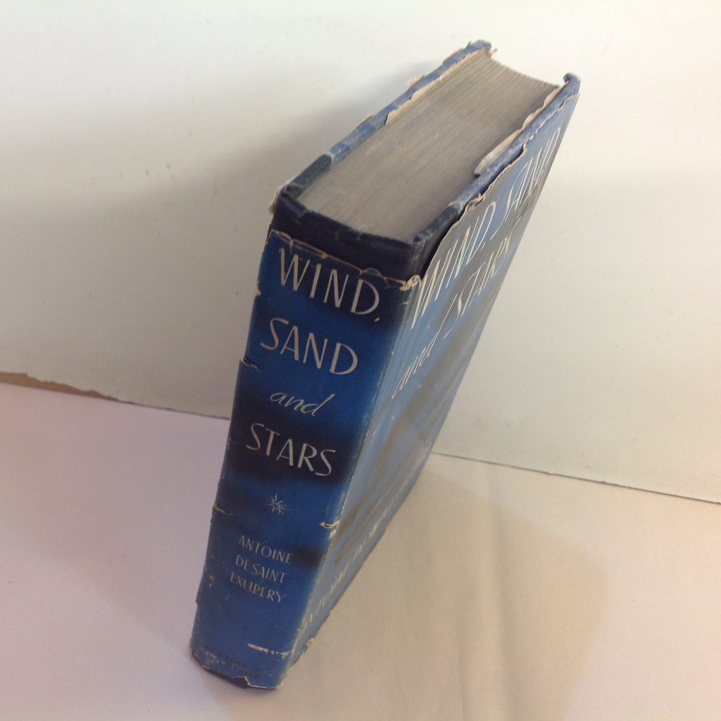 Vintage 1939 Hardcover Wind. Sand and Stars Antoine de Saint Exupery R ...