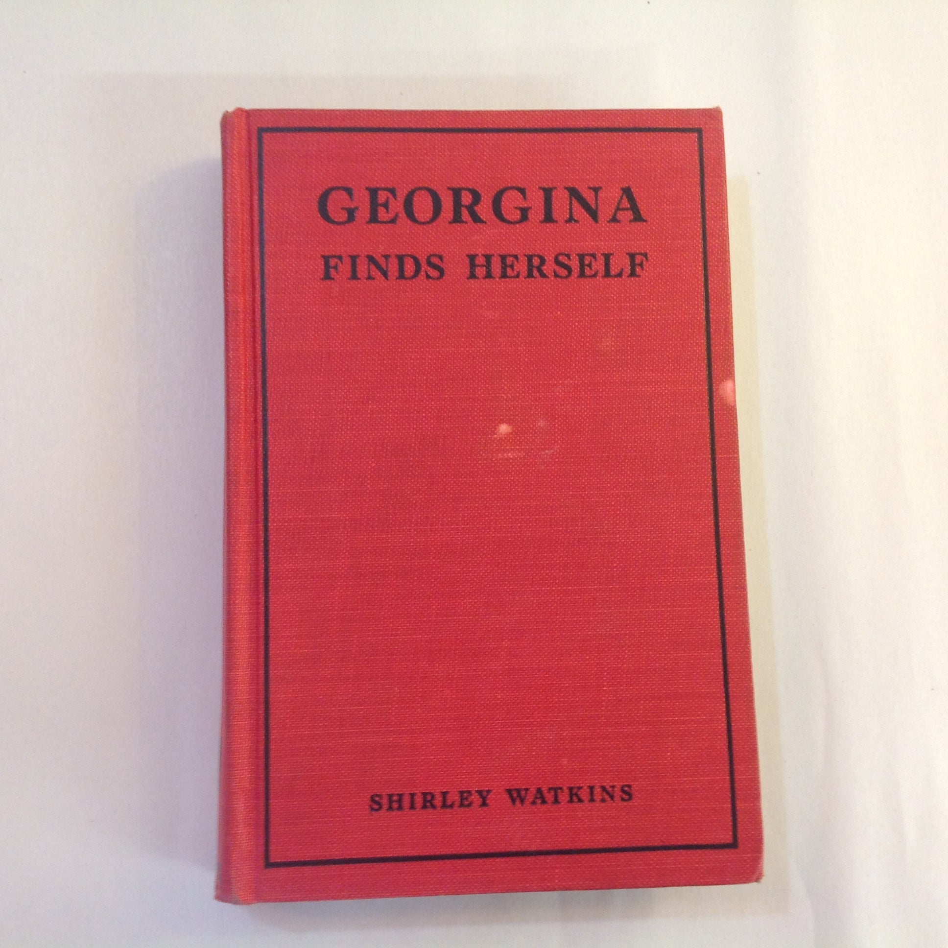 Antique 1922 Hardcover Georgina Finds Herself Shirley Watkins Goldsmit ...