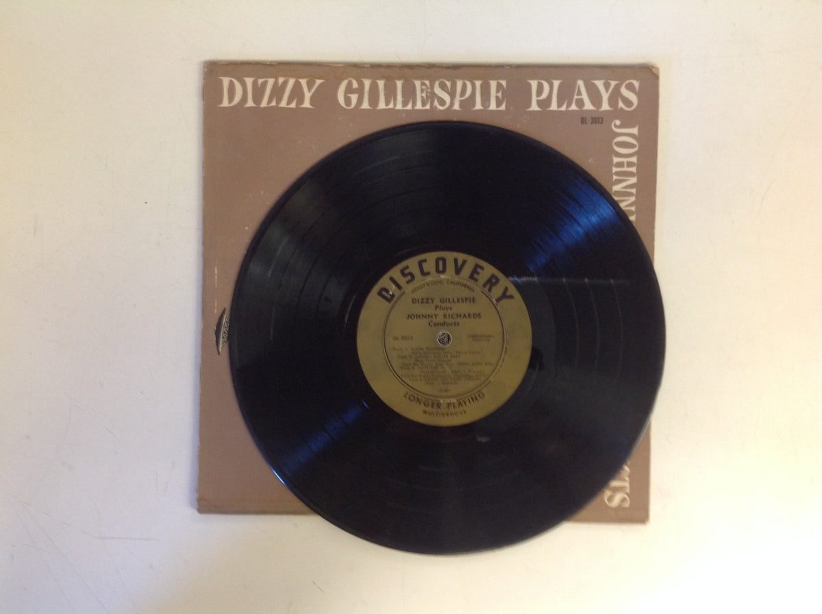 Vintage Dizzy Gillespie Plays Johnny Richards Conducts Discovery Recor ...