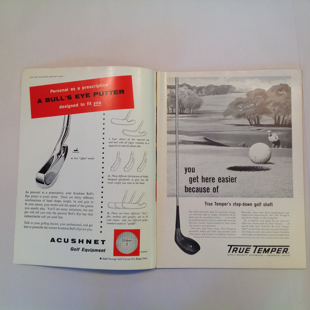Vintage June 1960 GOLF Magazine Paul Runyan Putting Secrets – Time Warp ...