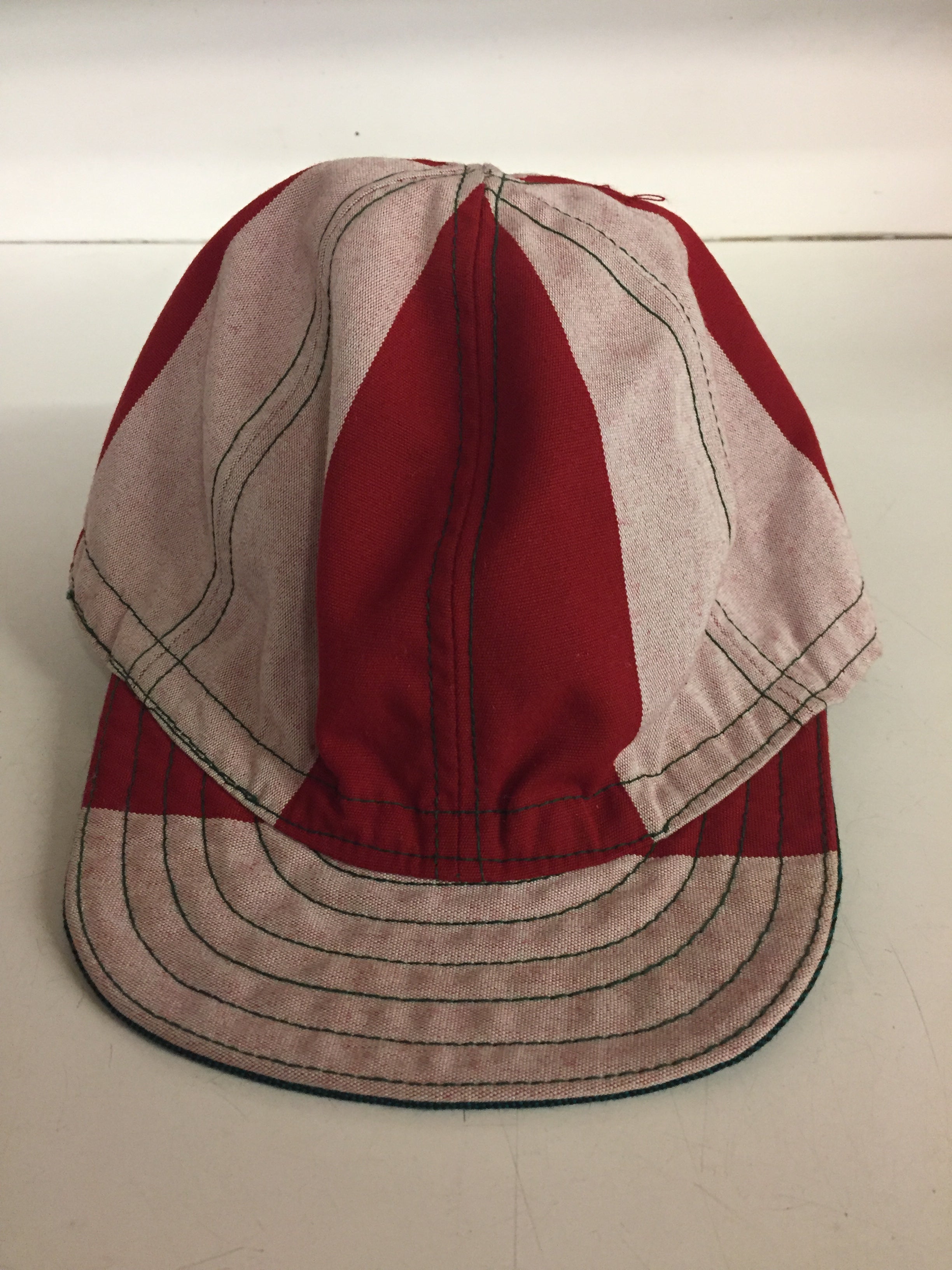 Vintage Red & White Landry's Cap Welder's Hat Retro – Time Warp, LLC