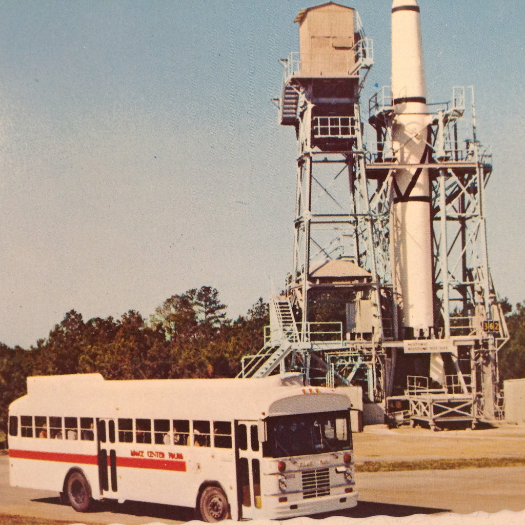 Vintage Color Postcard Historic Redstone Test Stand Marshall Space Fli ...