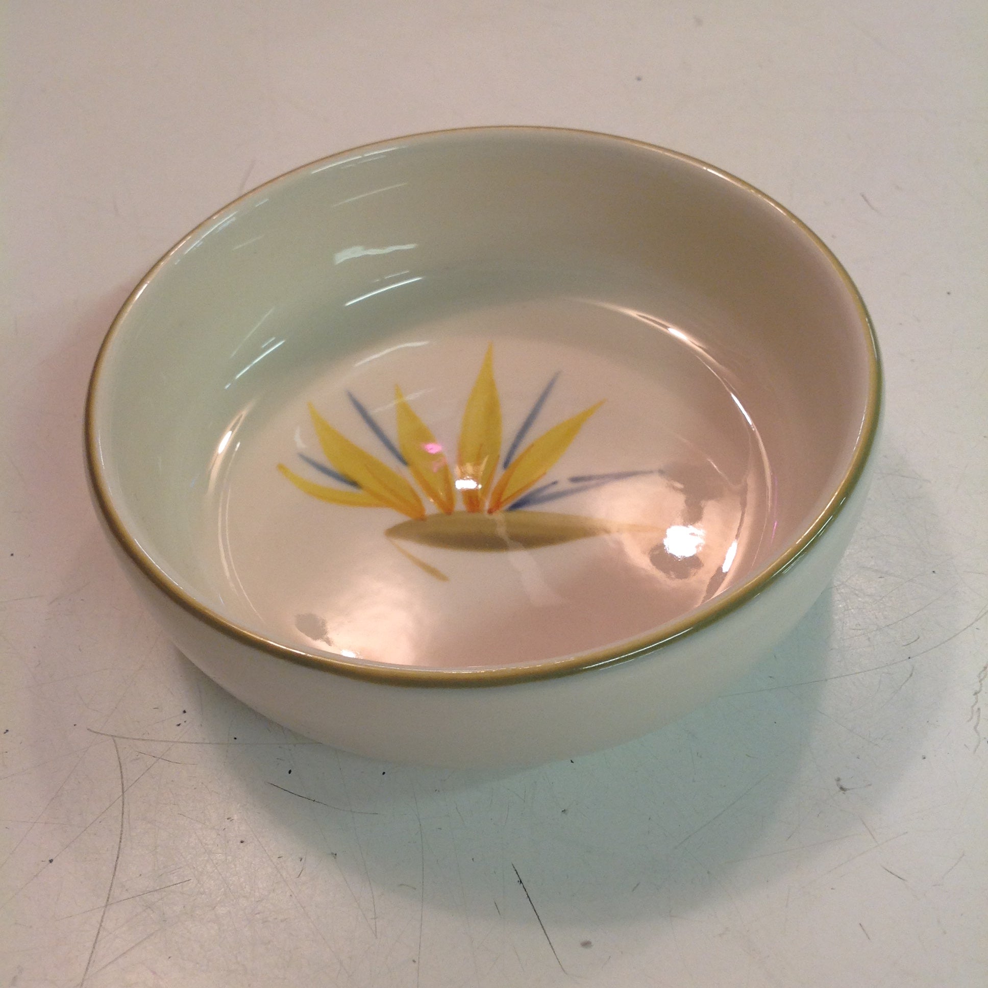 Vintage Handcrafted Winfield China Bird of Paradise Patterned Fruit/De ...