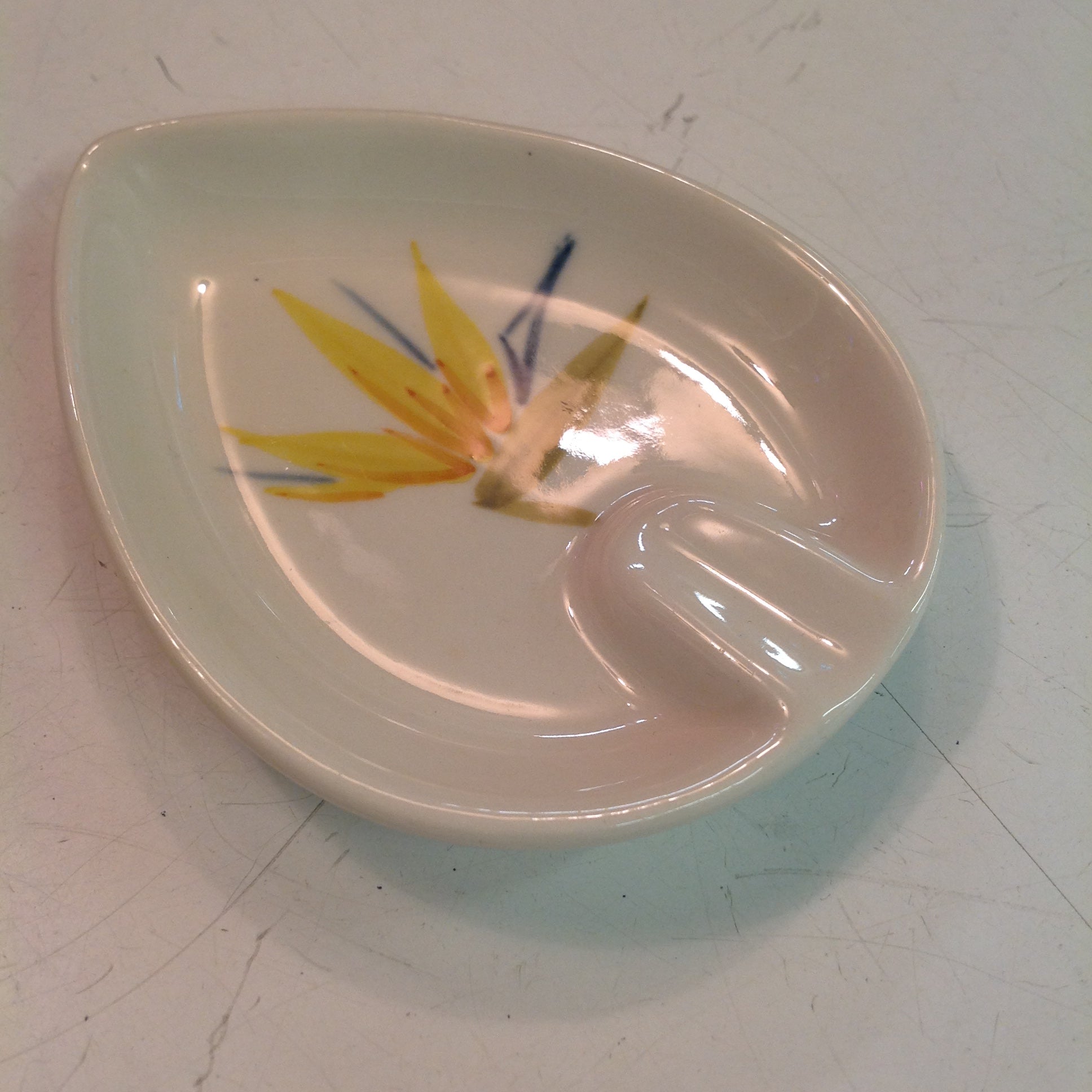 Vintage Winfield Handcrafted China Bird of Paradise Patterned Individu ...