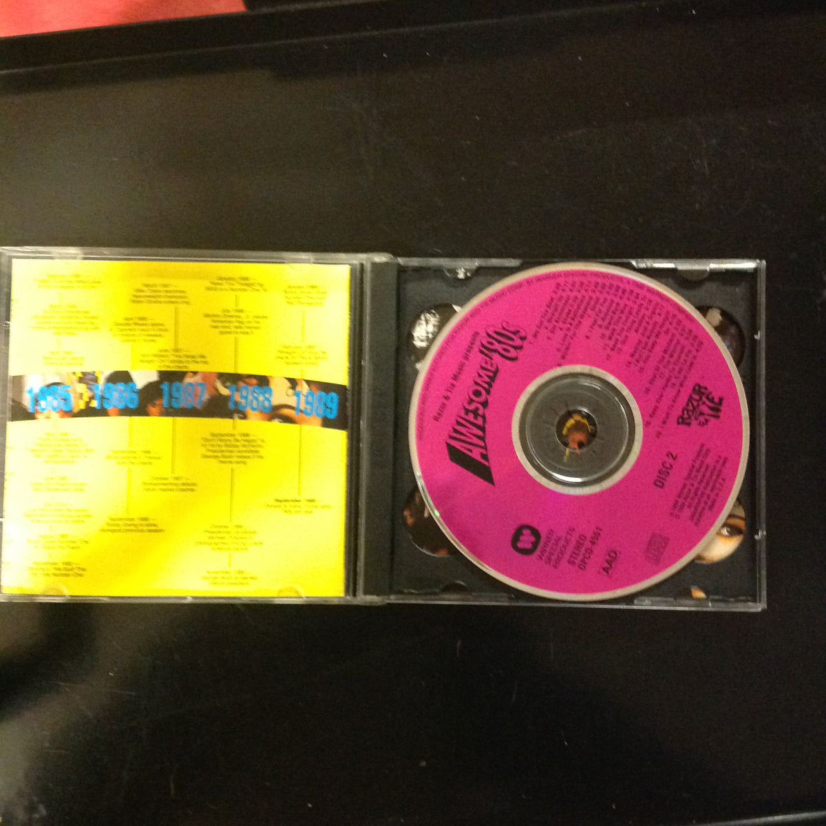 CD Various Artists Awesome 80's (Razor & Tie Music Presents) 1994 ...