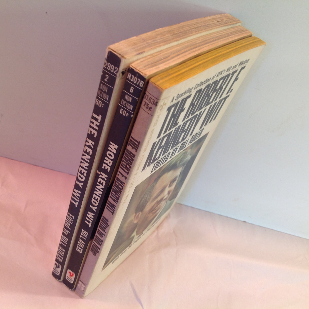 Vintage 1960's Lot of 3 Mass Market Paperbacks The Kennedy Wit More Ke ...