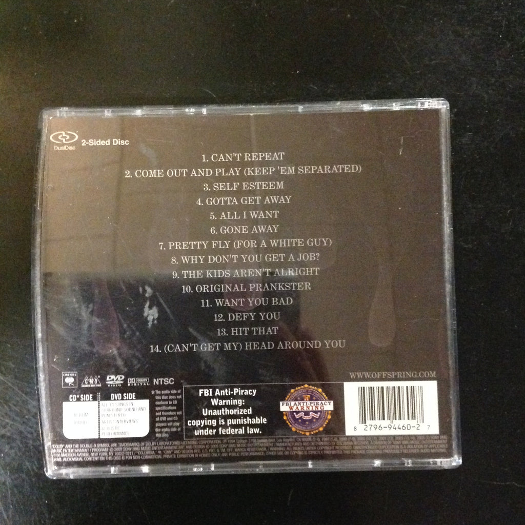 CD The Offspring - Greatest Hits CN 94460 2005 Rock DVD 2 Disc – Time ...
