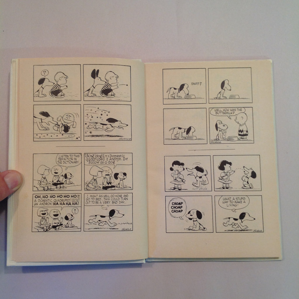Vintage 1958 Children's Hardcover Snoopy: A Peanuts Book Charles M Sch ...