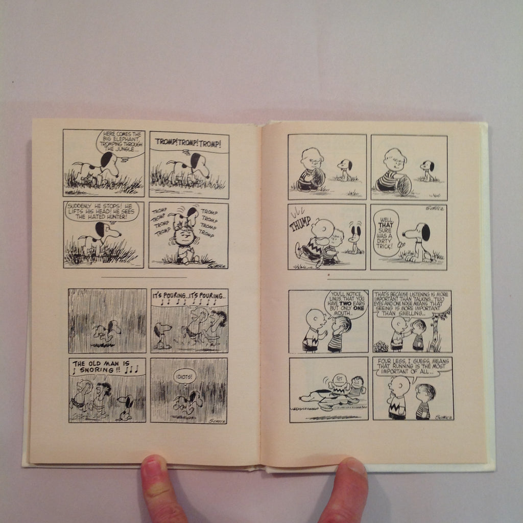 Vintage 1958 Children's Hardcover Snoopy: A Peanuts Book Charles M Sch ...