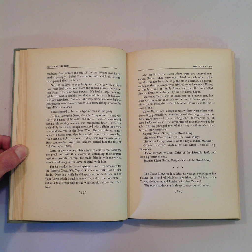 Vintage 1945 Hardcover Scott and His Men Sara Maynard First Edition ...