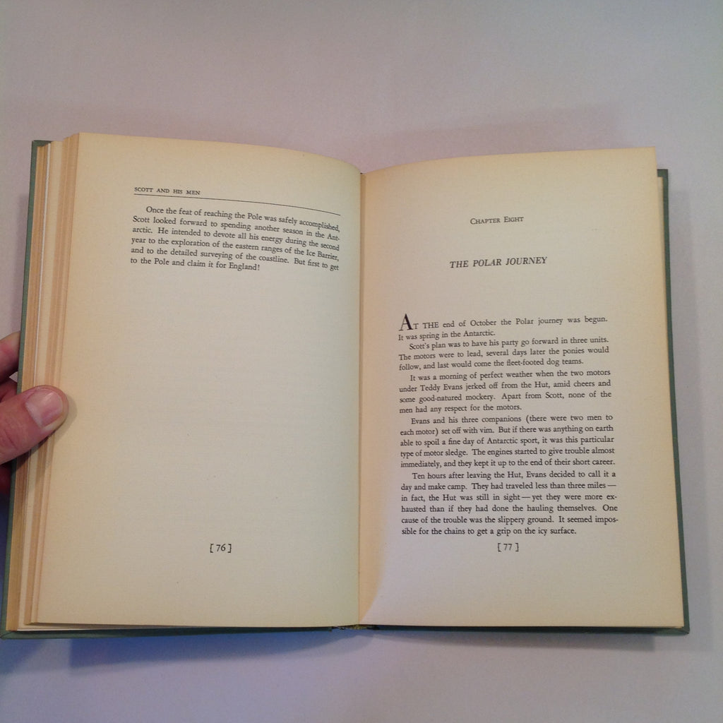 Vintage 1945 Hardcover Scott and His Men Sara Maynard First Edition ...